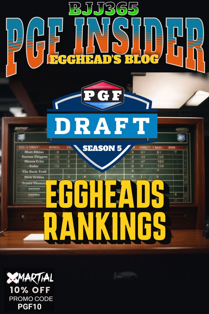 PGF Season 5: Egghead’s Draft Rankings – Egghead Warrior's Blog